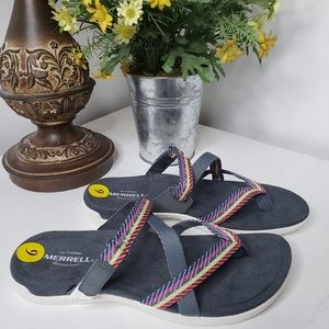 Merrell | Shoes | Nwotb Merrell Turbulance Gray Select Grip Sandel ...